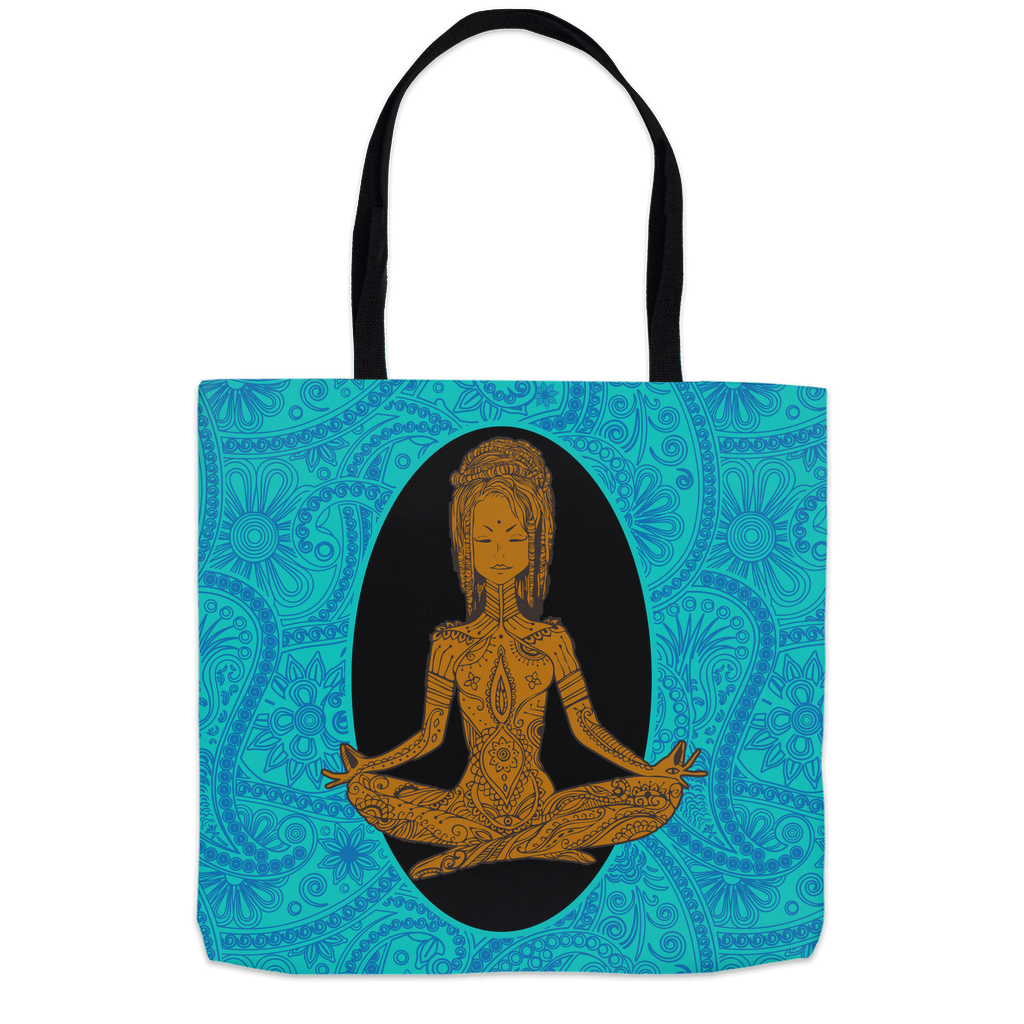Zen Calm Tote Bags – Black Stationery