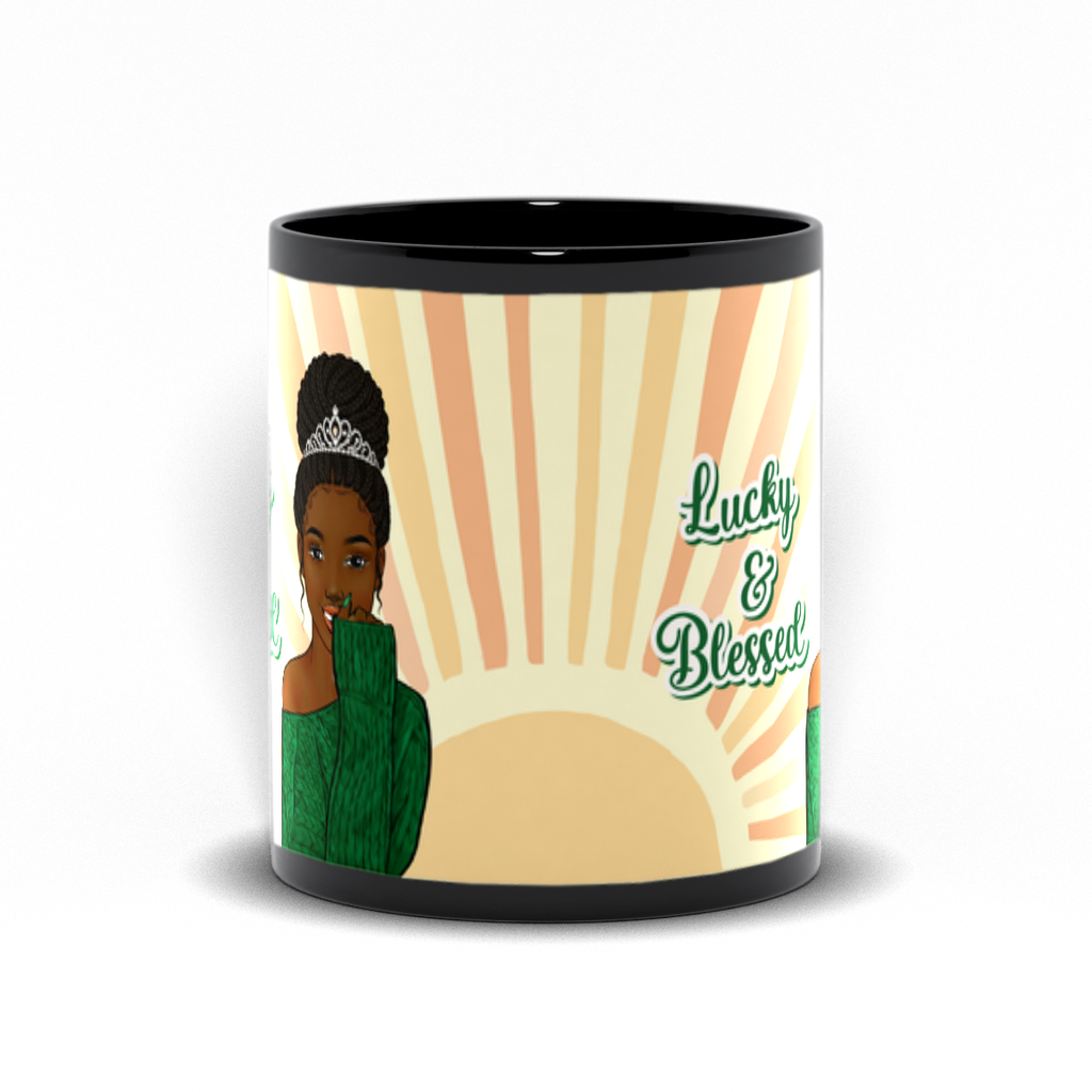 Lucky & Blessed - African American Woman - Tiara - Braided Hairstyle ...